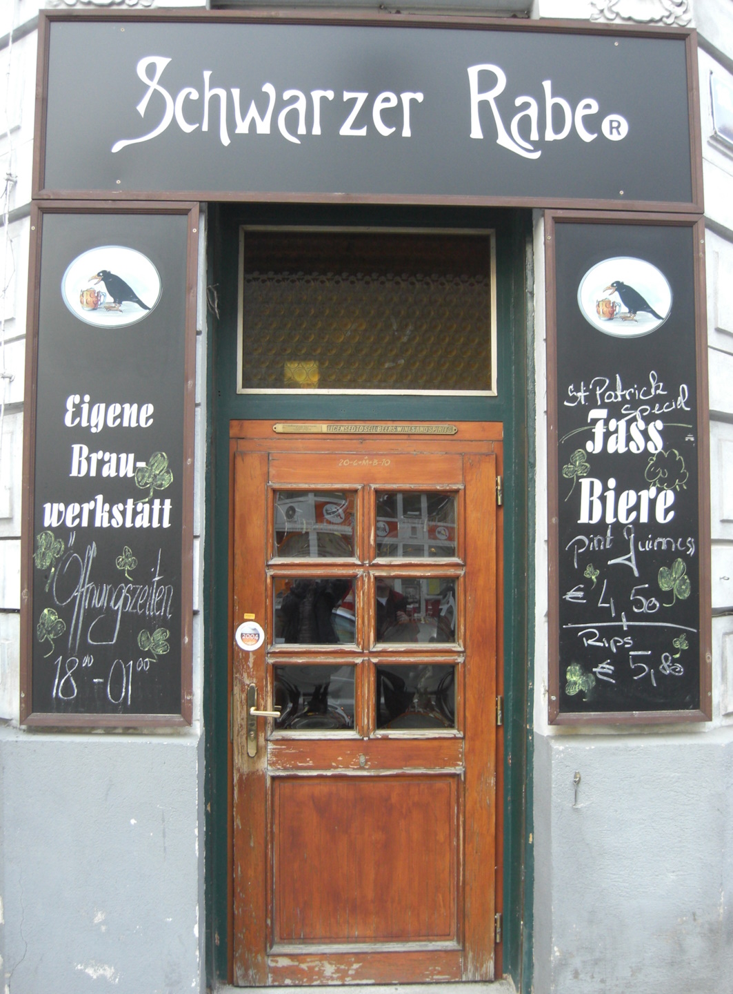 Schwarzer Rabe – Wiener VorstadtgasthausWienAUT – Brunnenbräu Bier-Blog