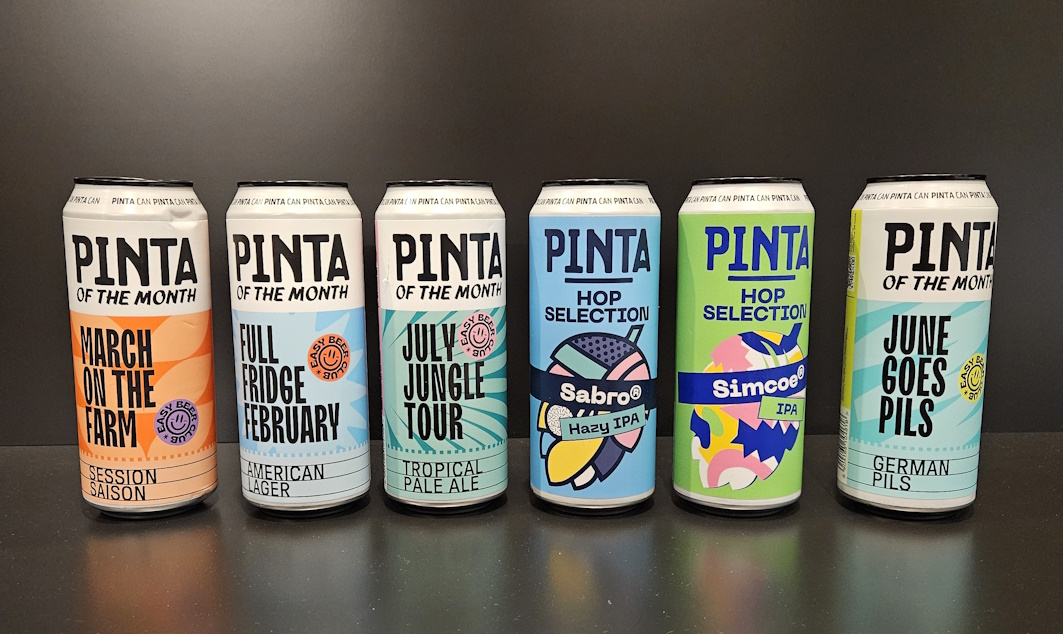 Sechs Spezialitäten der Browar Pinta – Brunnenbräu Bier-Blog