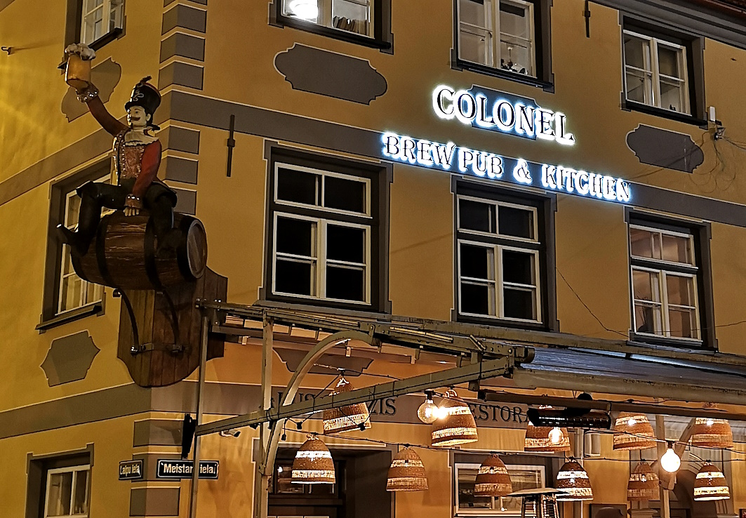 Colonel Brew Pub & Kitchen, Rīga, LVA – Brunnenbräu Bier-Blog